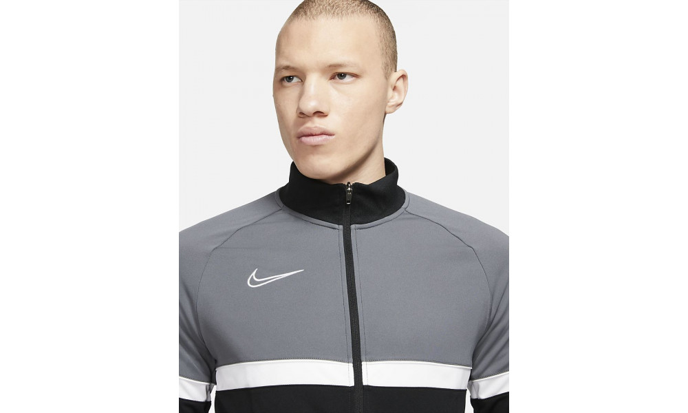 Мужской футбольный костюм Nike Dri-FIT Academy черный с серым купить.